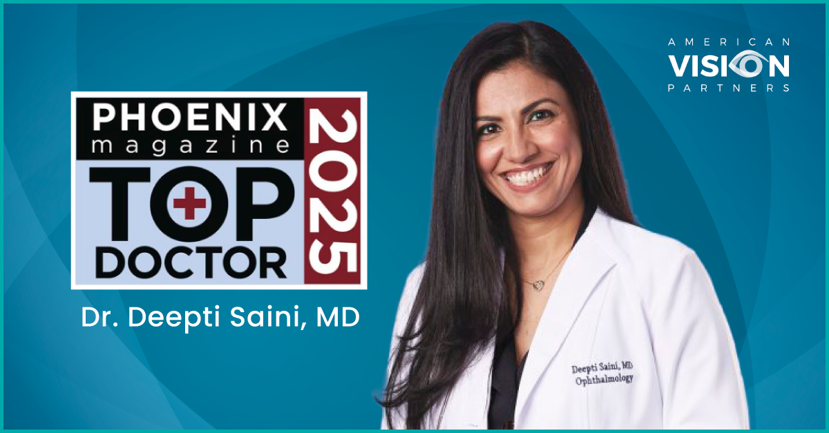 Dr. Deepti Saini Earns ‘Top Doc’ Title for Ophthalmology for the Sixth ...